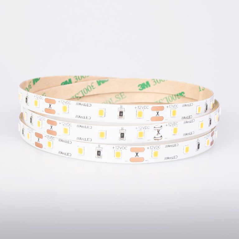 Arc LED 12V IP20 Very Warm White 4.8W LED Strip (2700K) - Eco-Friendly ...