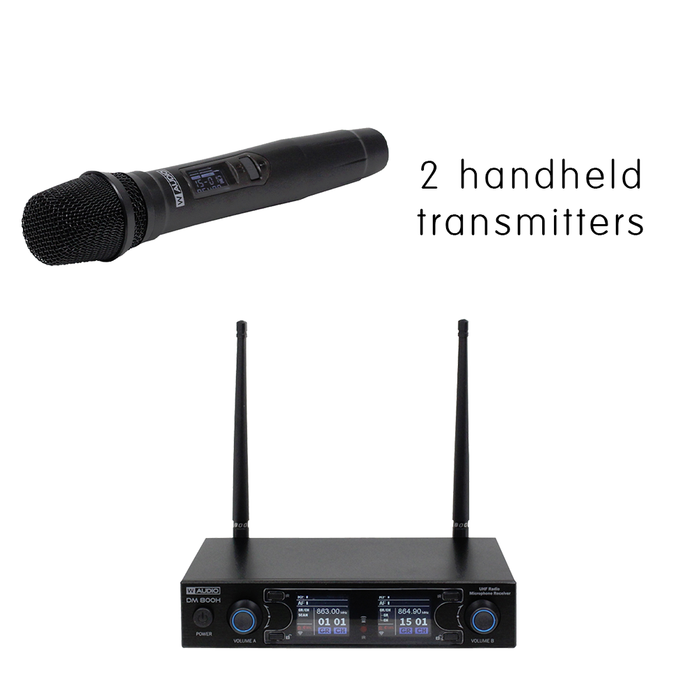 W Audio DM 800H Wireless Microphone System - Eco-Friendly Tech ...