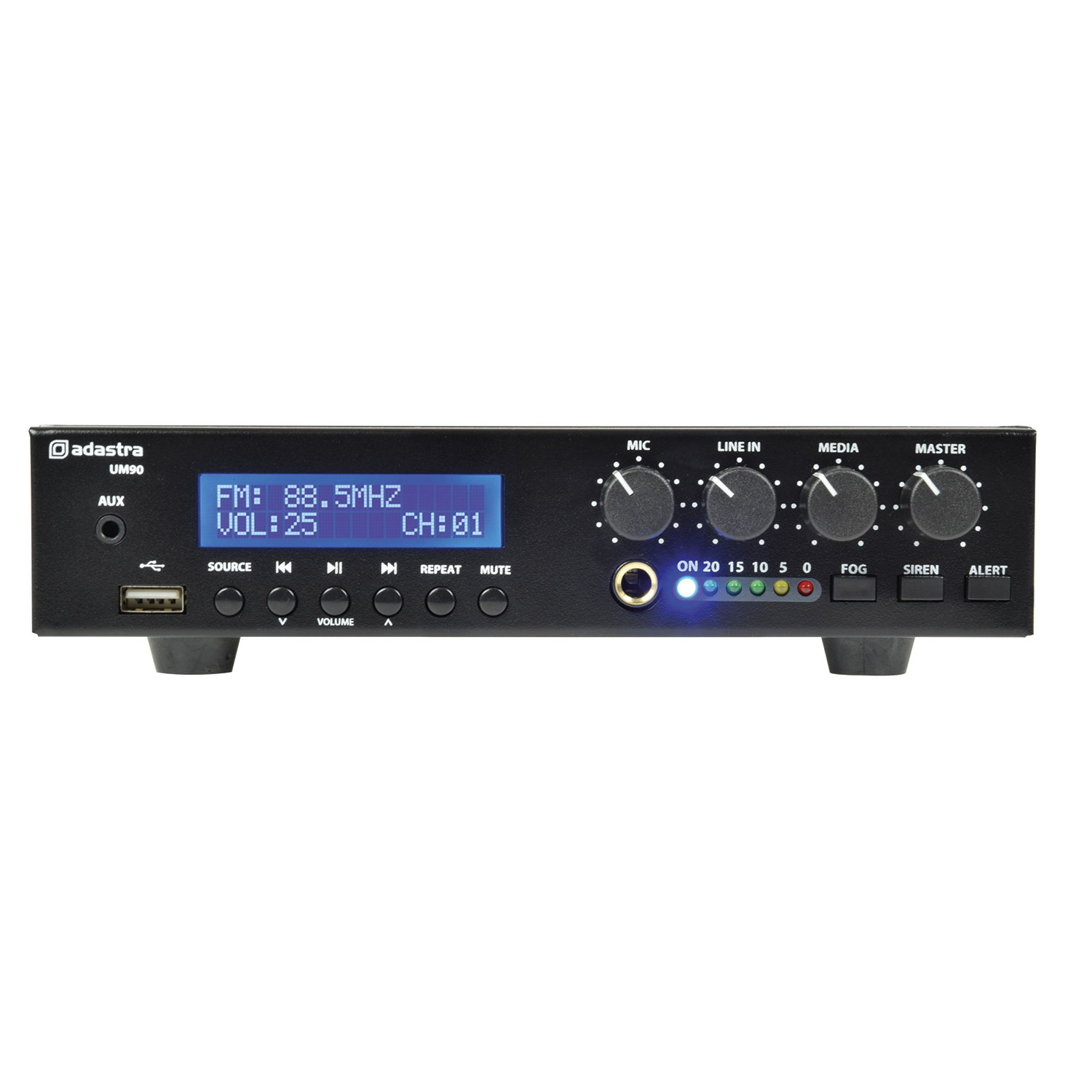 Adastra UM90 Compact Mixer Amplifier with Bluetooth - Eco-Friendly Tech ...