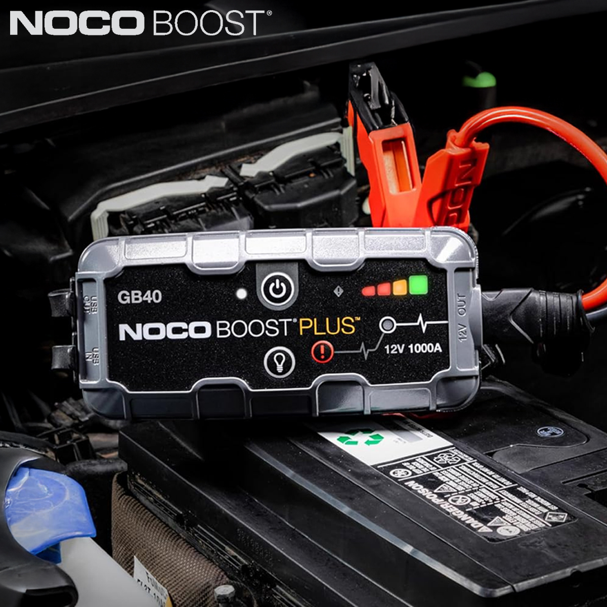 Noco Boost x 12v Portable Lithium Car/Bike Jump Starter – Powerbank ...